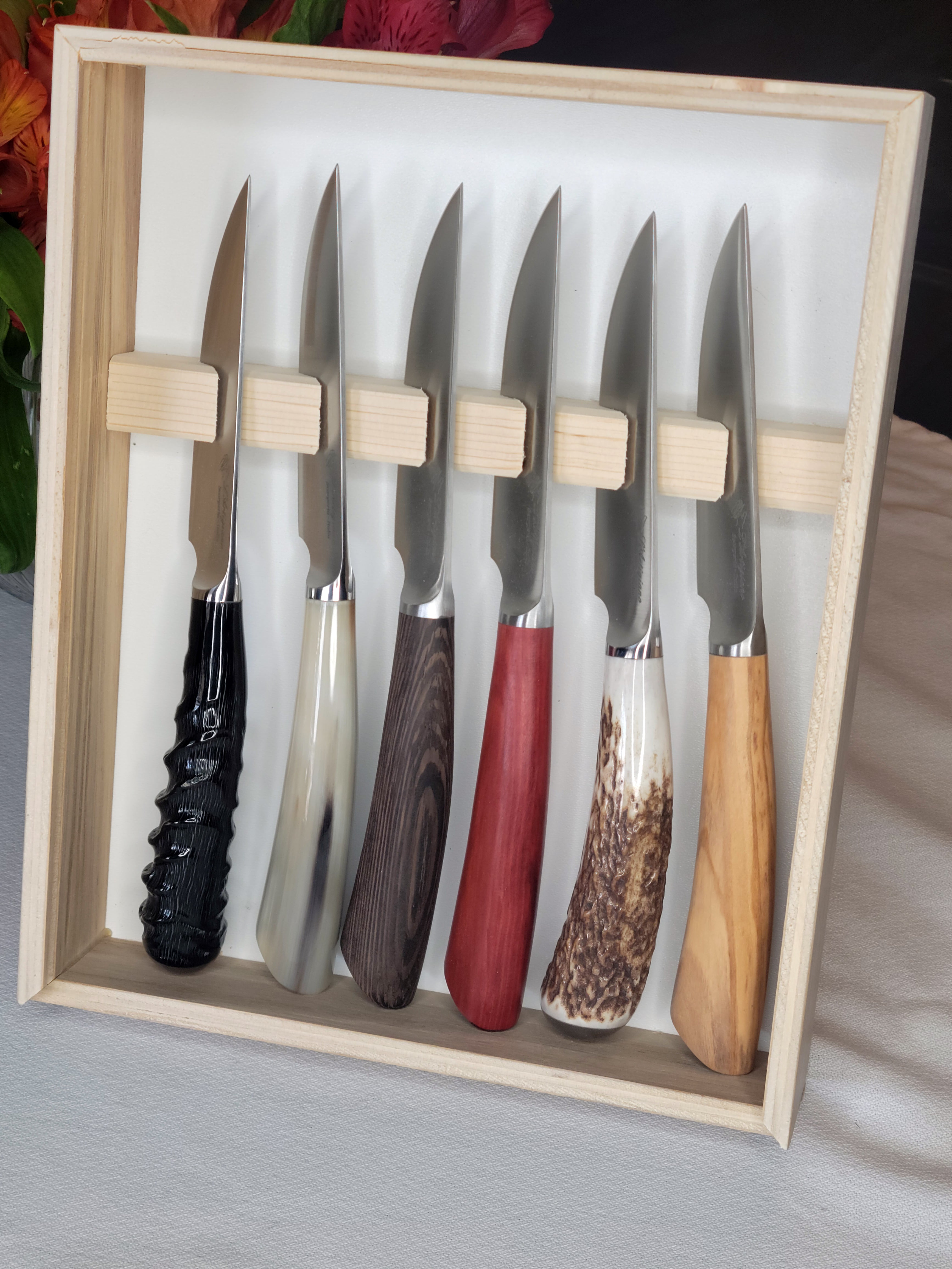 Luxury Dinner Knives Rustic-Mixed Set (Set of 6) – Killer Vino